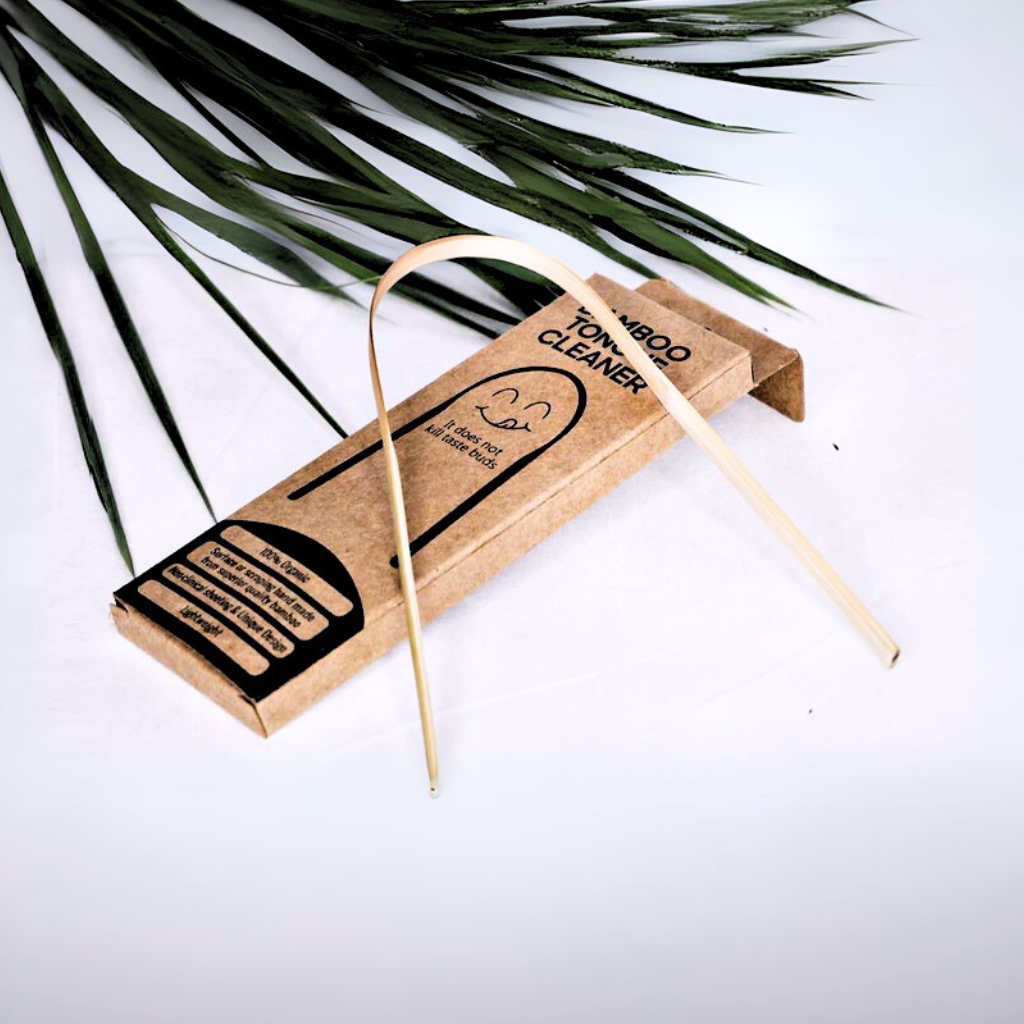 Handmade Organic Bamboo Tongue - Cleaner for Fresh Mouth - Ecofist ...